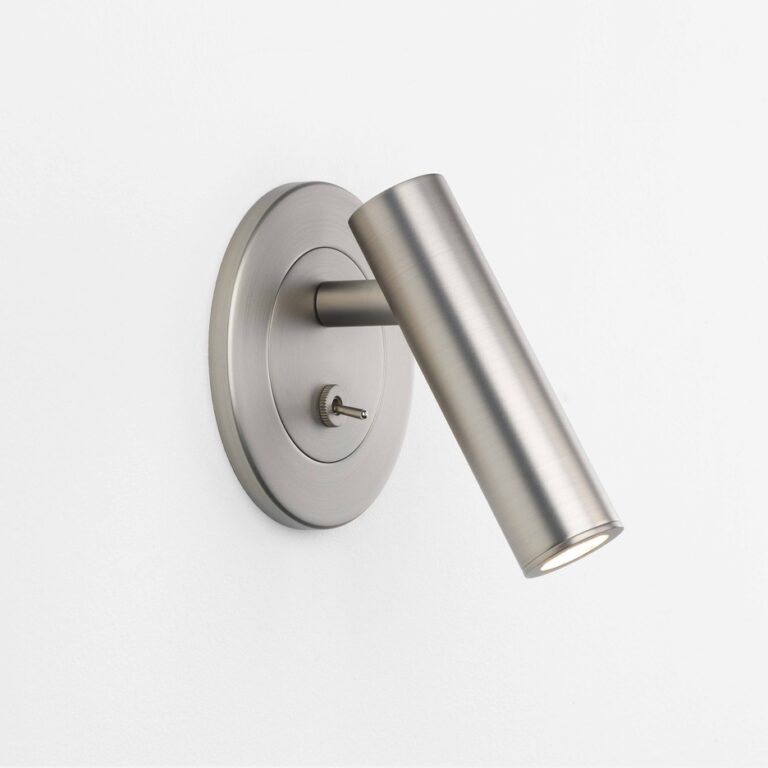 Resort hotel headboard reading wall lamp