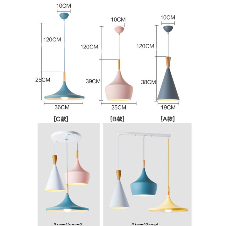 Modern Suspended type home office Pendant light